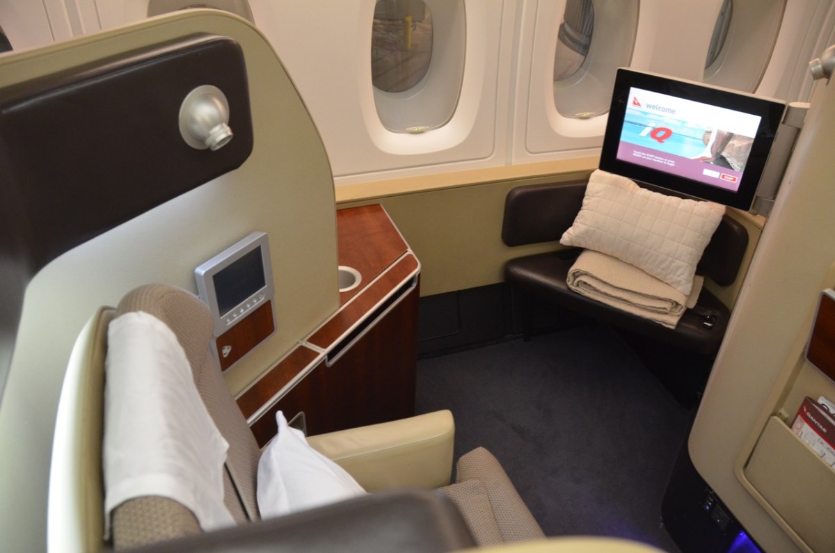 Review: Qantas First Class A380, Los Angeles – Melbourne | World ...