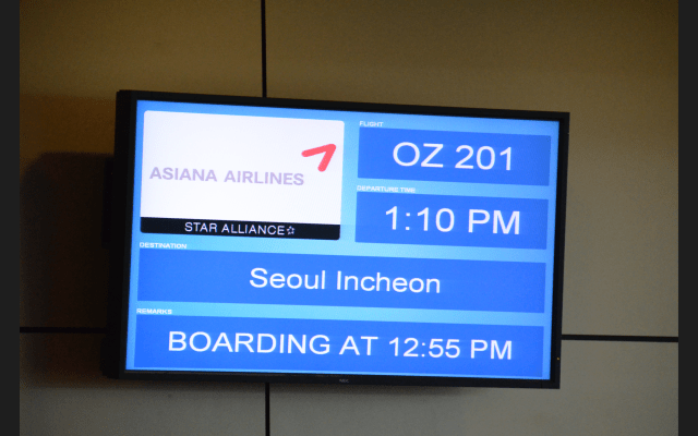 Review: Asiana First Class B747-4, Los Angeles – Incheon | World ...