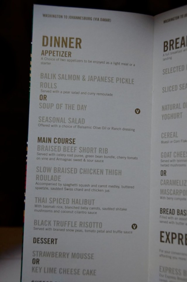 Review: South African Airways Business Class A340-3, Washington – Dakar ...