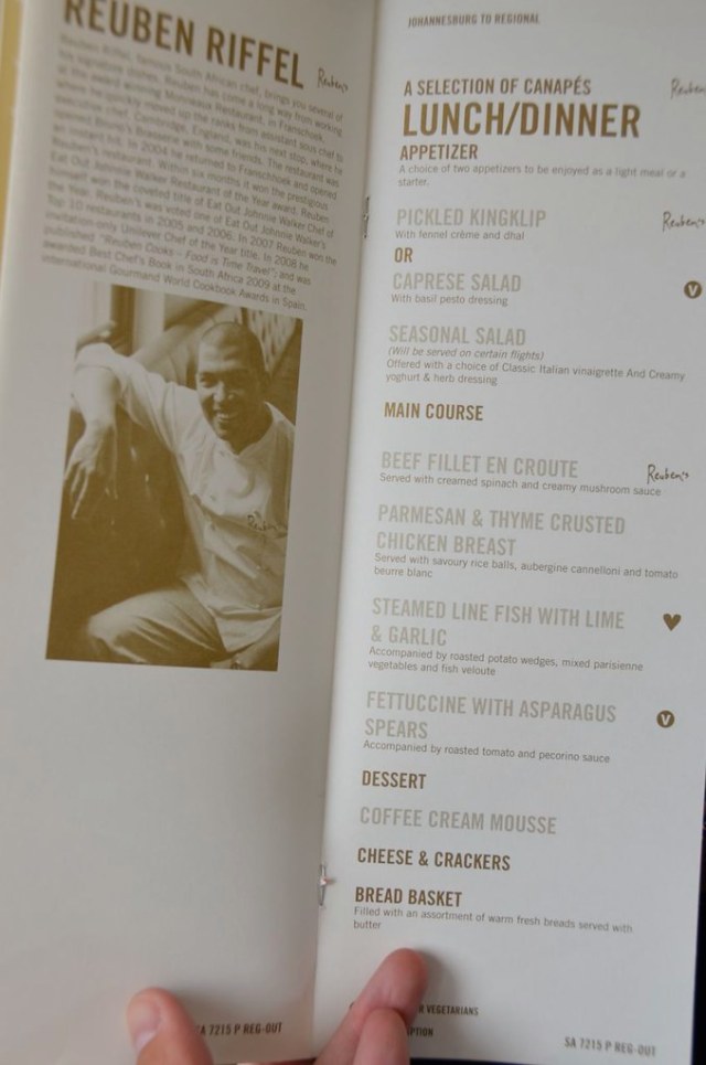 Review: South African Airways Business Class A320-2, Johannesburg ...