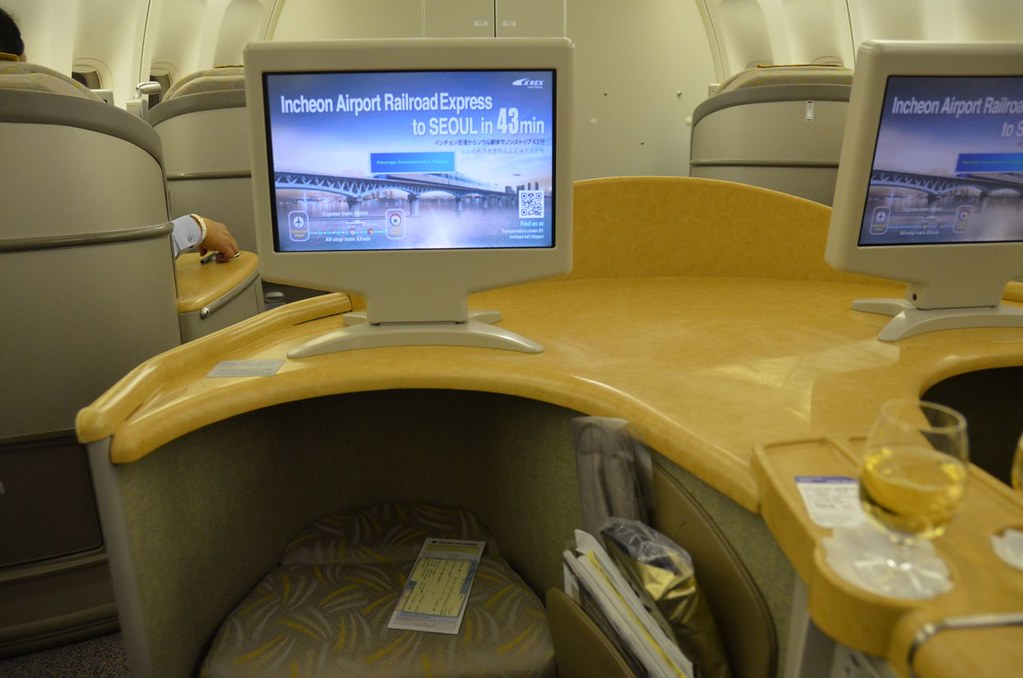 Review: Asiana Business Class B747-4, Tokyo Narita – Seoul Incheon ...