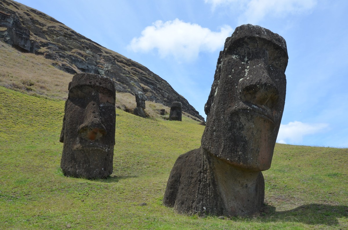The Megaliths of the South Coast of Easter Island, Chile. | World ...