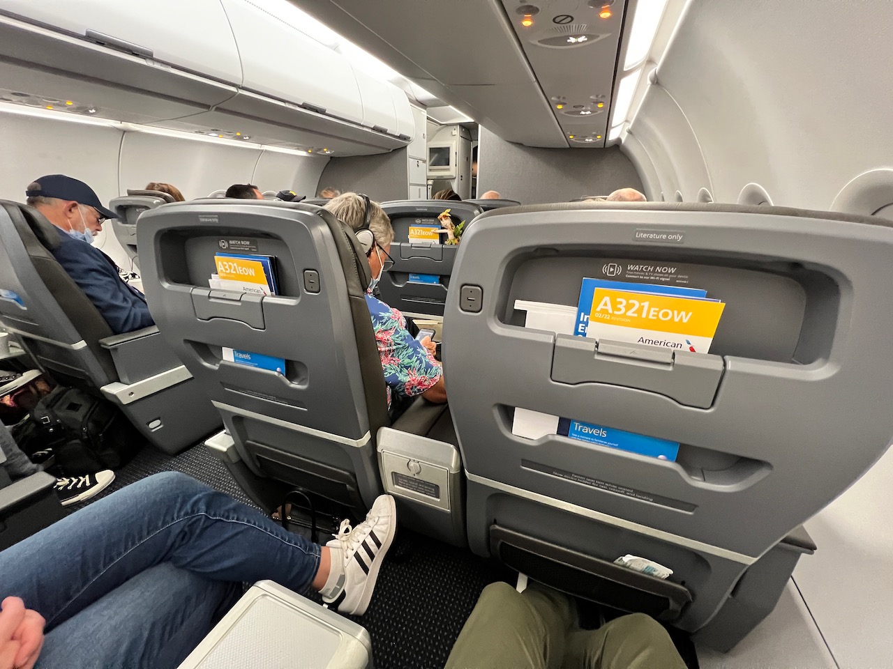 Review: American Airlines First Class A321, Dallas Fort Worth – Miami ...