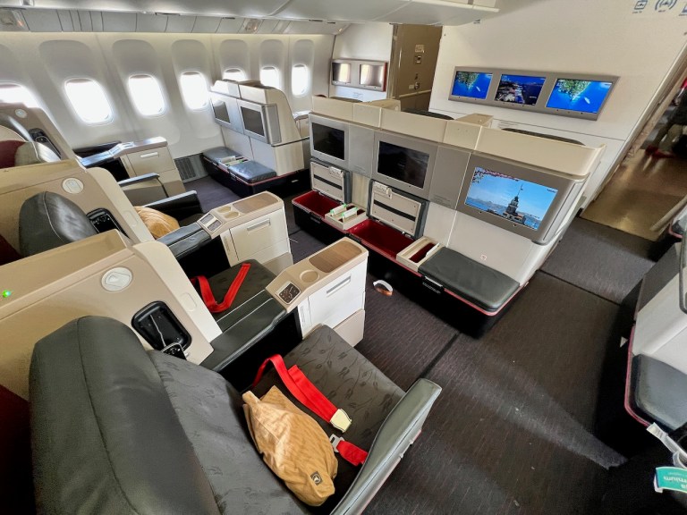 Review: Turkish Airlines Business Class B777-300 ER, Tel Aviv ...