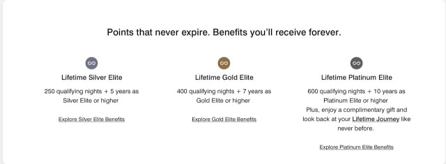Selecting Your Marriott Bonvoy Lifetime Achievement Platinum Gift ...