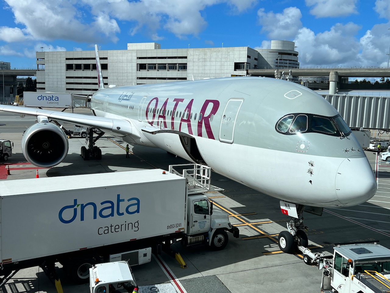 Review: Qatar Airways Q Suites Business Class A350-1000, San Francisco ...
