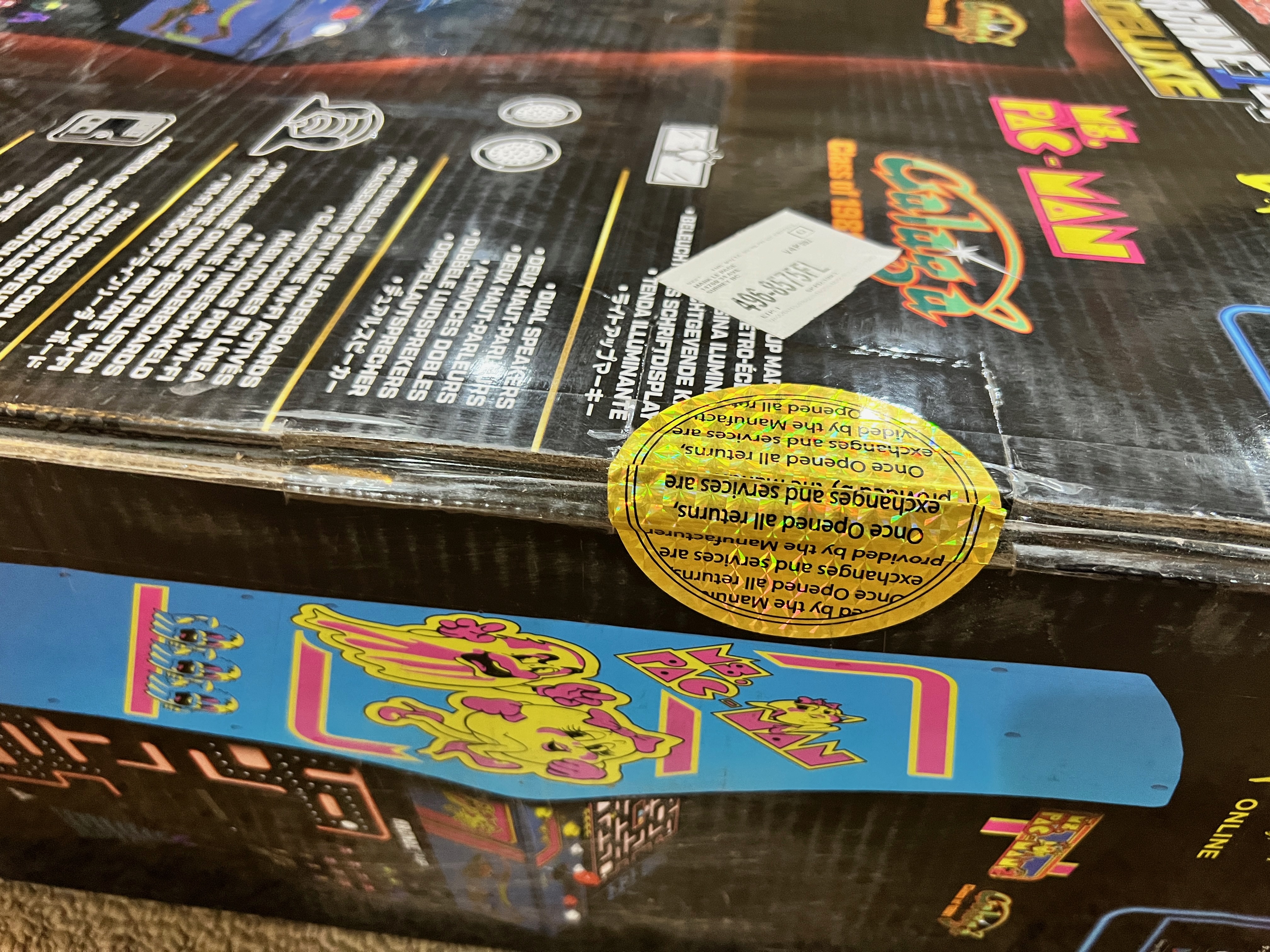 Review: Arcade 1Up “Class of 81” Ms. Pac Man / Galaga Deluxe Arcade ...