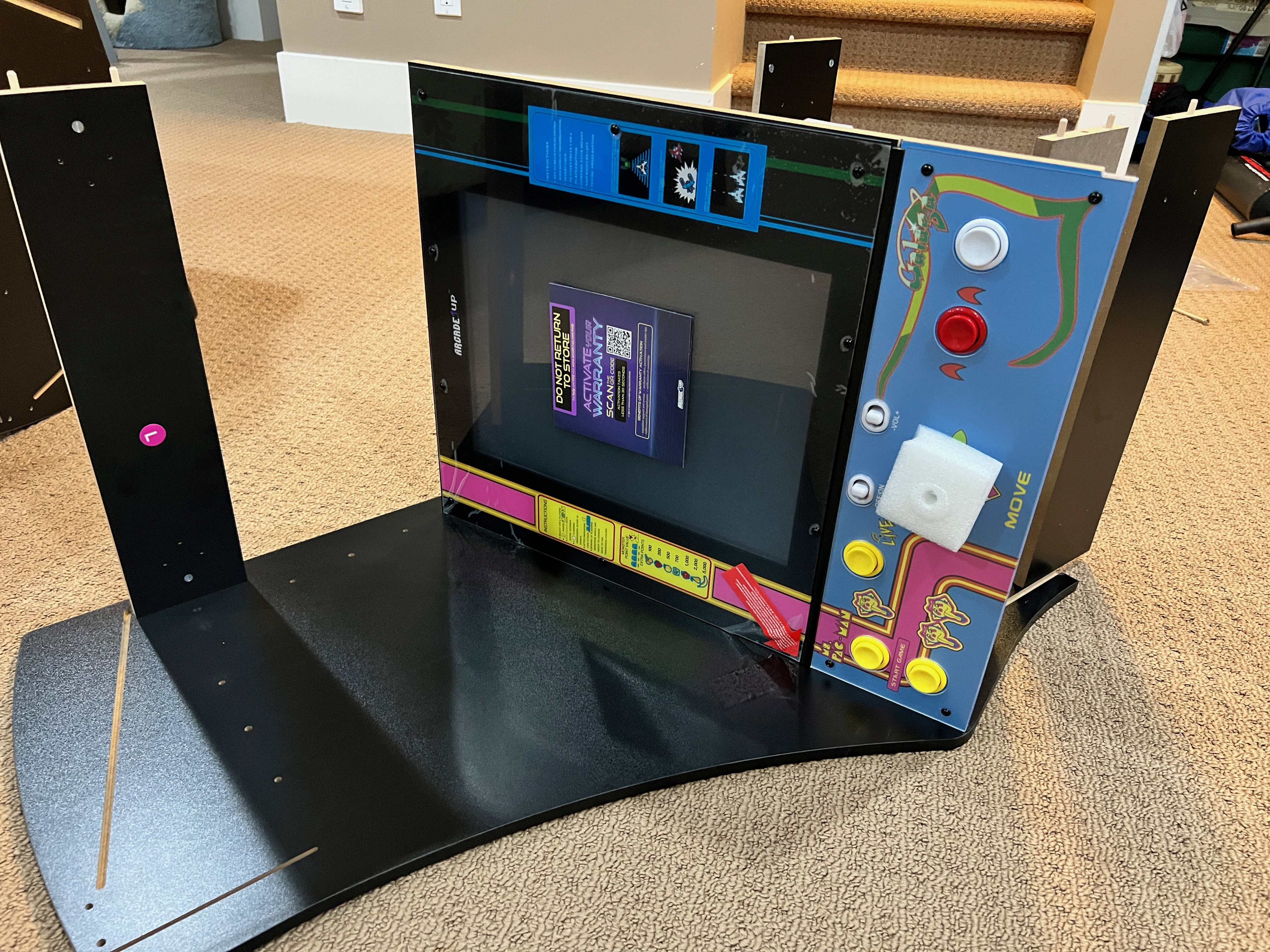 Review: Arcade 1Up “Class of 81” Ms. Pac Man / Galaga Deluxe Arcade ...