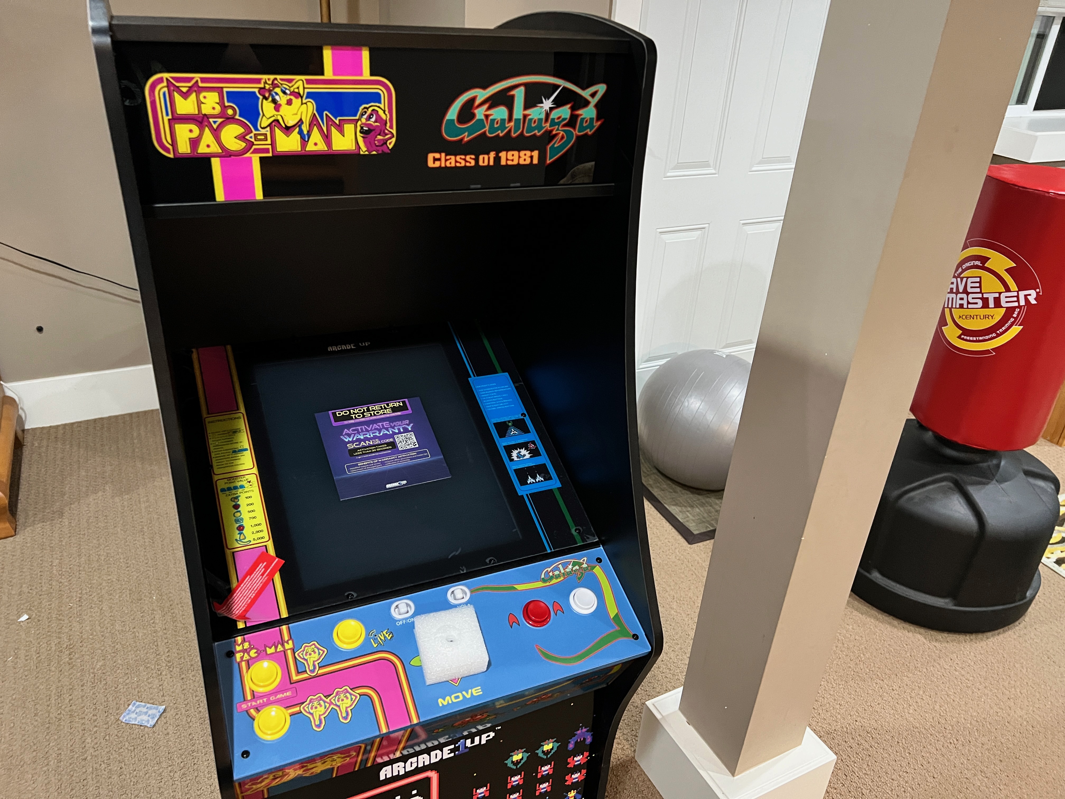 Review: Arcade 1Up “Class of 81” Ms. Pac Man / Galaga Deluxe Arcade ...