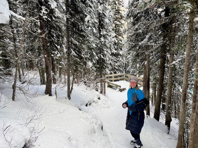 Winter Hiking the Lake Louise Fairview Lookout Trail, Banff National ...