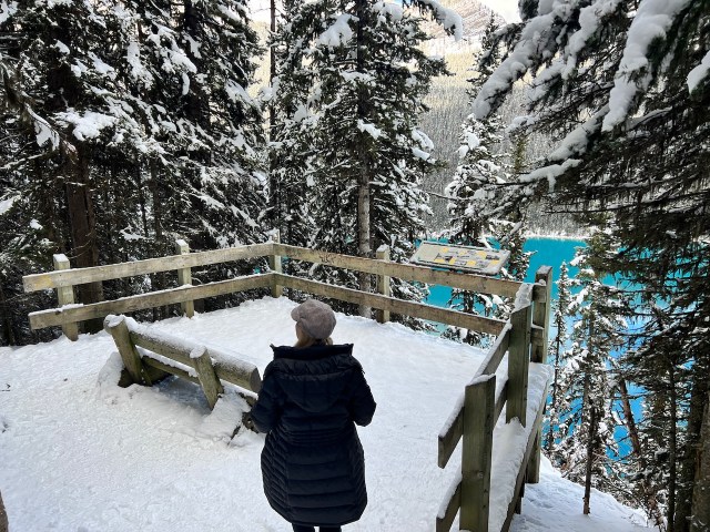 Winter Hiking the Lake Louise Fairview Lookout Trail, Banff National ...