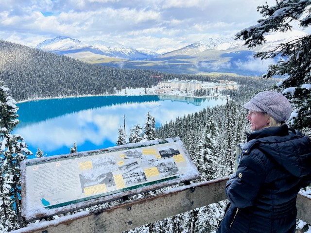 Winter Hiking the Lake Louise Fairview Lookout Trail, Banff National ...