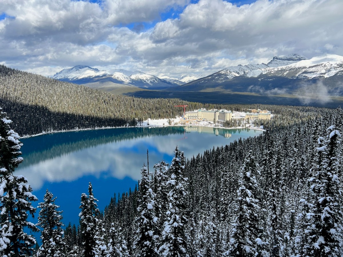 Winter Hiking the Lake Louise Fairview Lookout Trail, Banff National ...